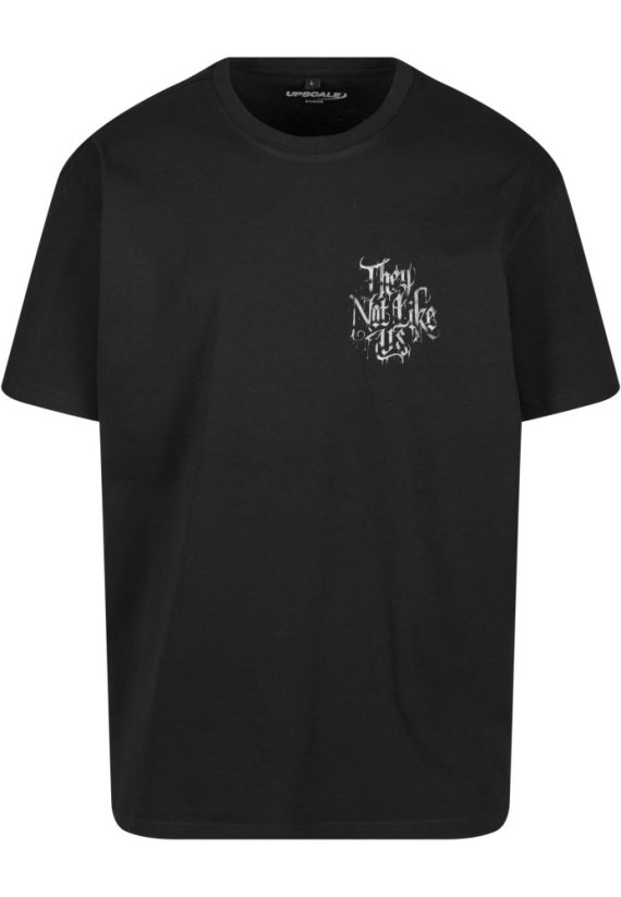 Not Like Us Oversize Tee - black - MegaStreet.cz